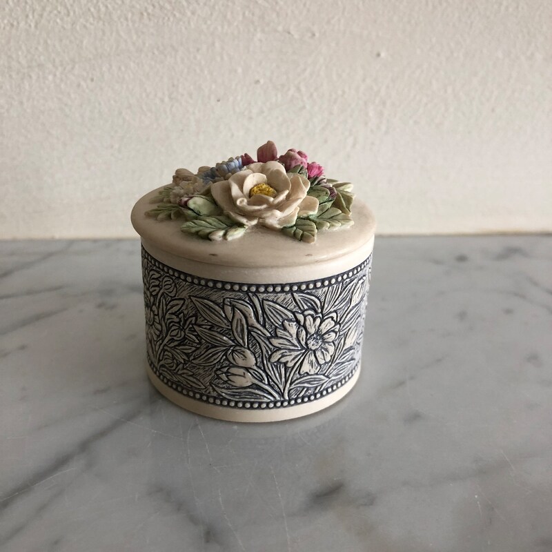 Trinket Box Vintage - Etsy