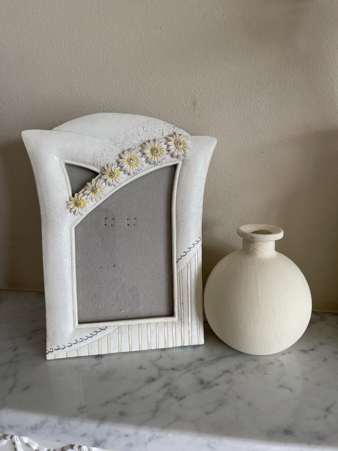 Vintage Daisy Photo Frame , - Etsy