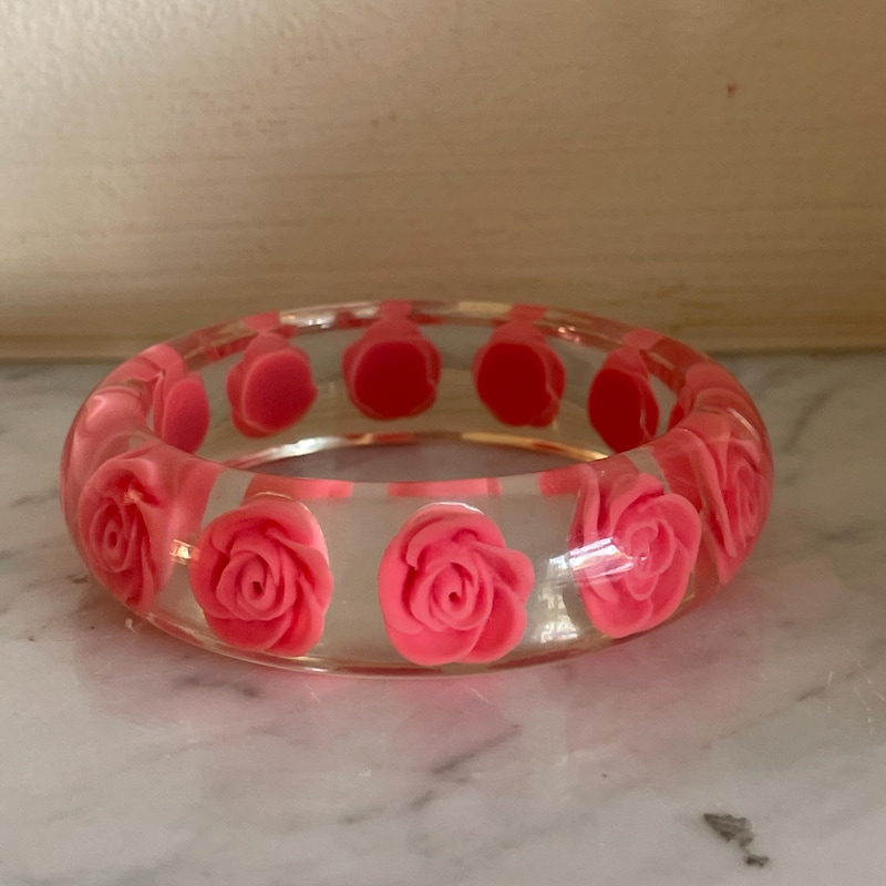 Embedded Lucite - Etsy