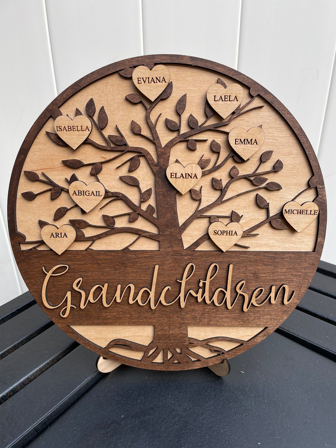 Family Tree Wooden Family Tree Heart Family Tree Children Family Tree ...
