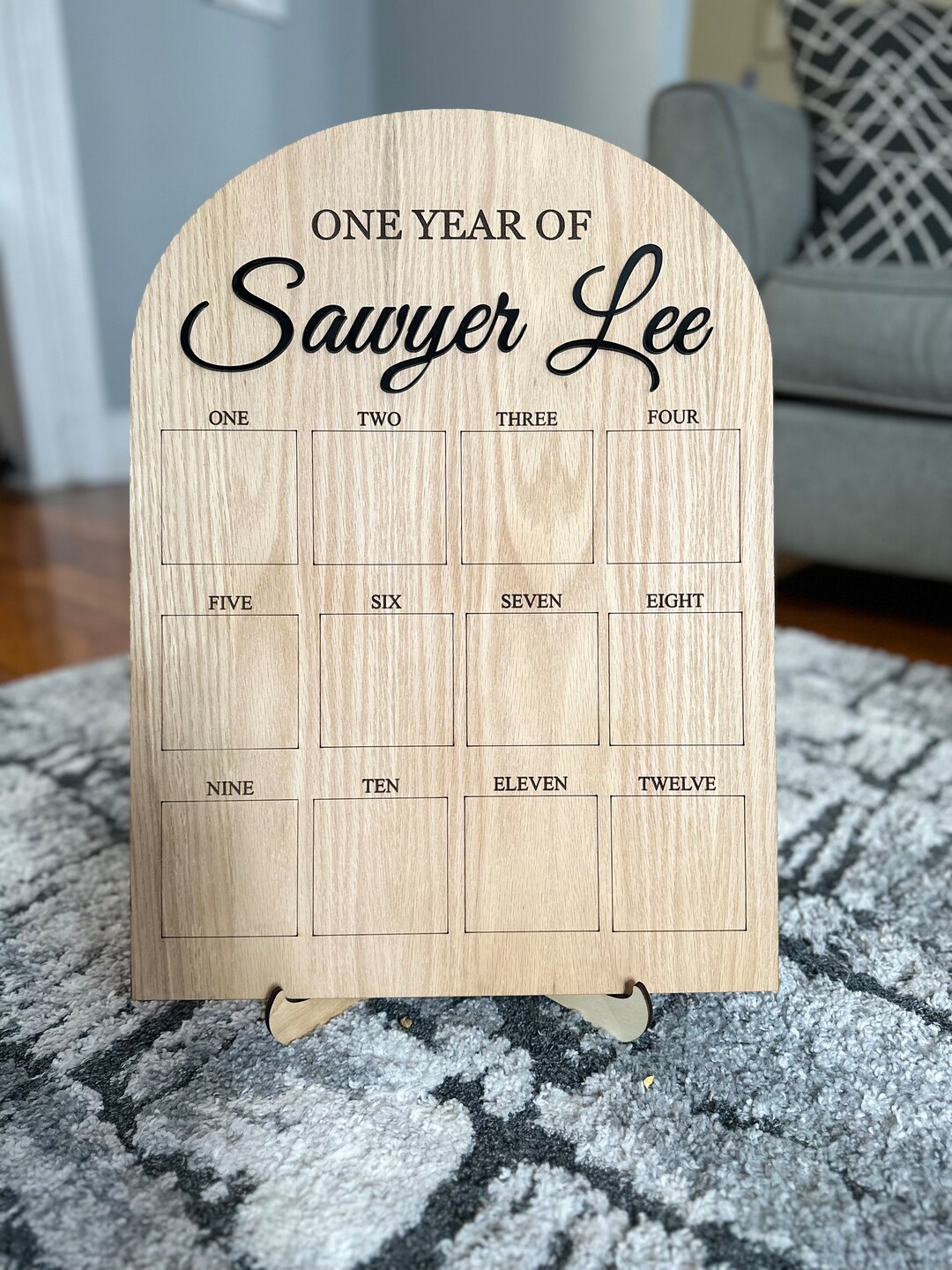 One Year Of, First Year Memory Board, First Birthday Memory Board ...