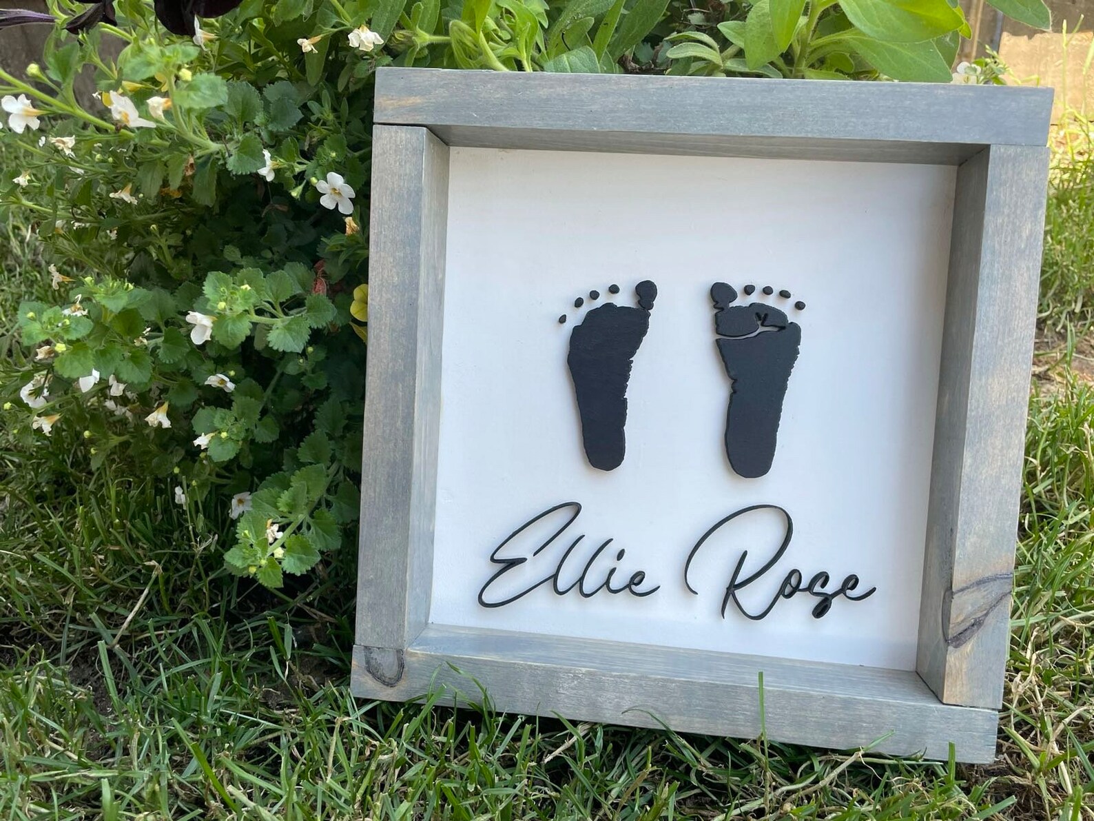 Baby Handprint, Mothers Day Gift, Fathers Day, Birthday Gift ...