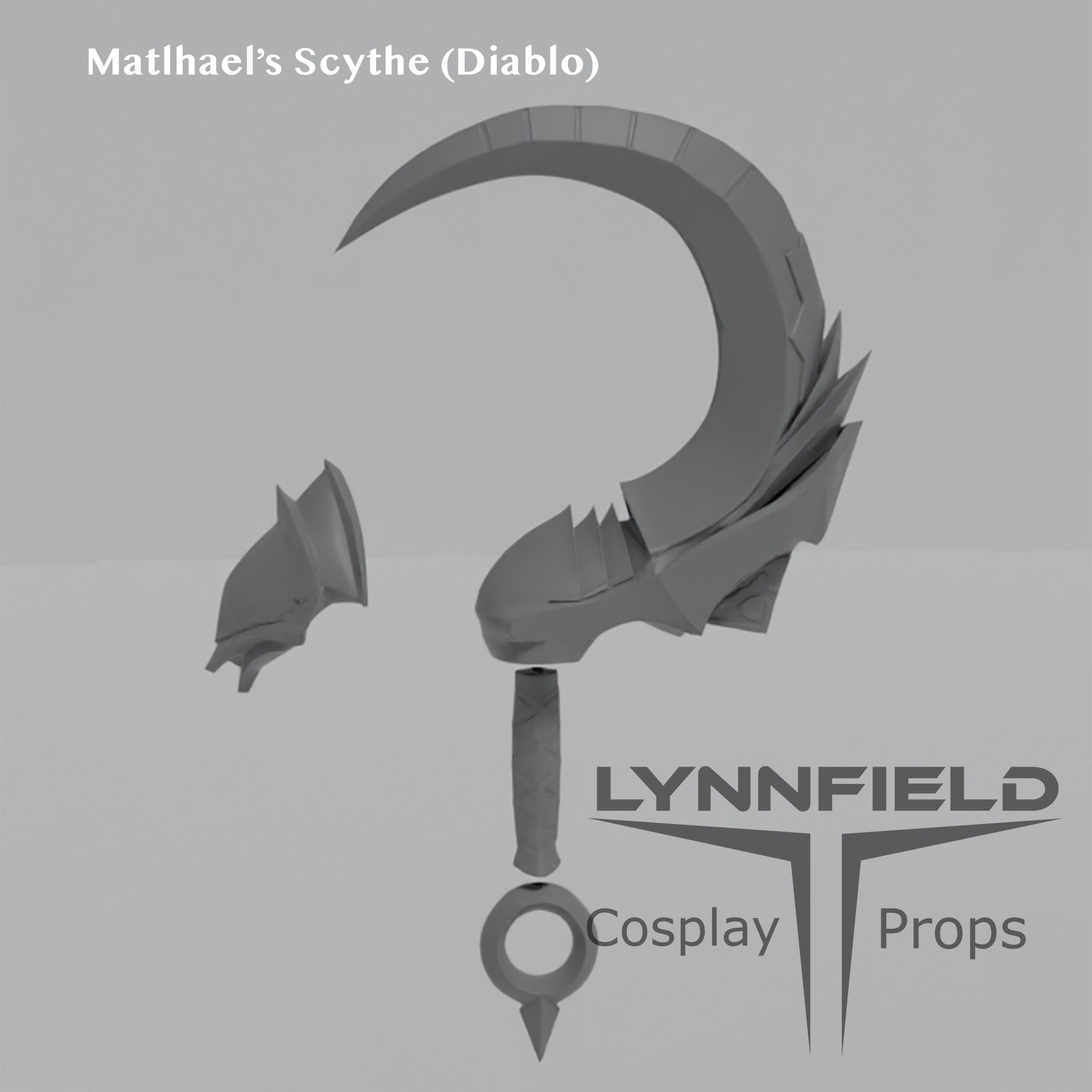 Malthael's Scythe From Diablo 3D Model to Print - Etsy