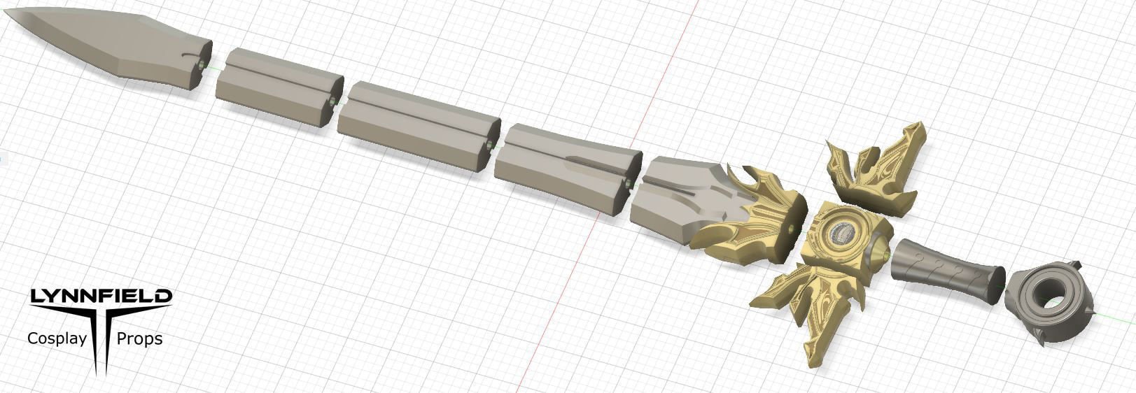 Tyrael's El'druin Sword From Diablo 3D Model - Etsy