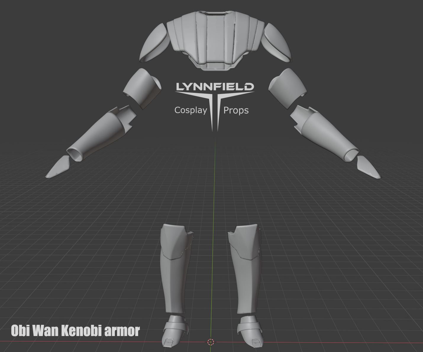 Obi Wan Kenobi Armor 3D Model Clone Era - Etsy