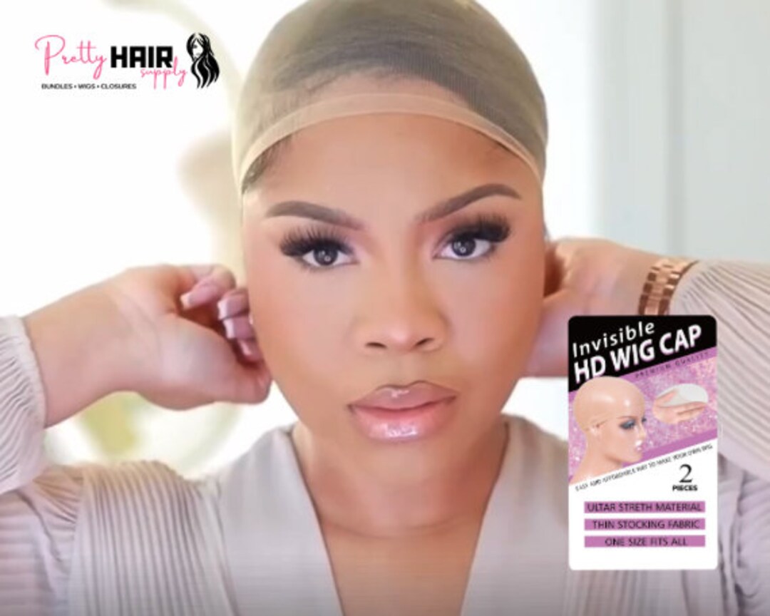 HD Wig Cap Seamless Transparent Lace Melt Thin Stocking Cap - Etsy
