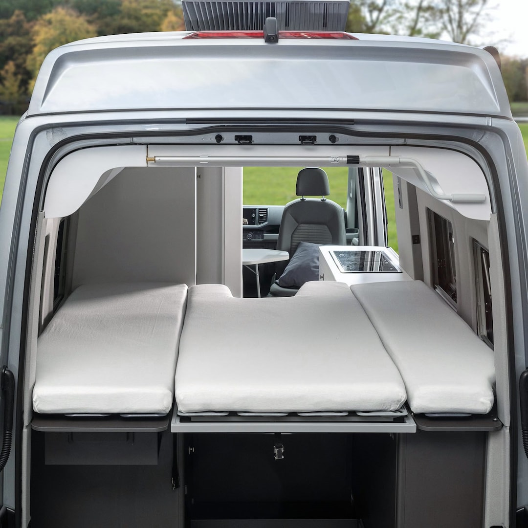 Fitted Sheet VW Grand California 680 3 Pieces Rear Bed in White Camper ...