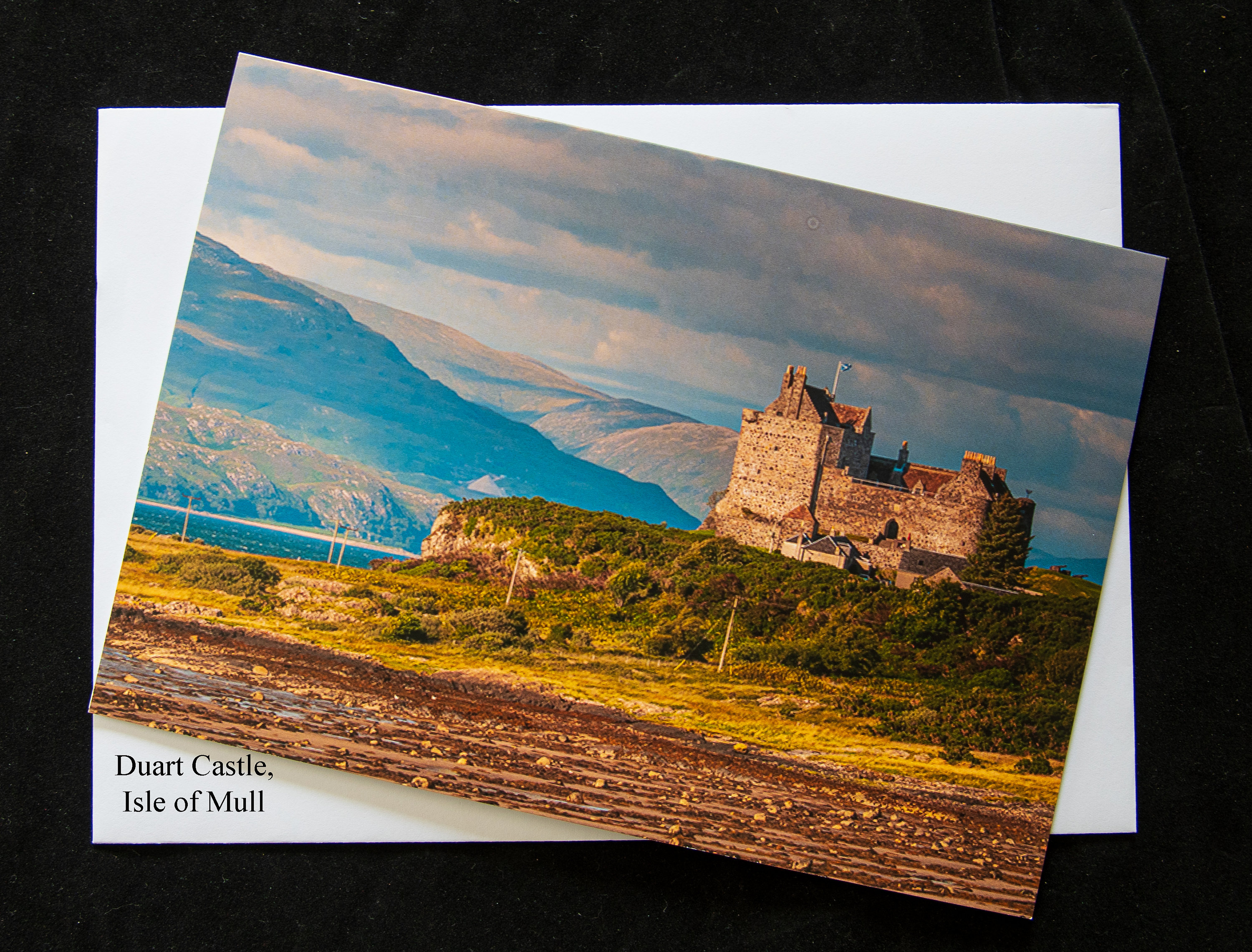 Duart Castle Greeting Card // Gift Cards // Scottish Note Cards // Isle ...