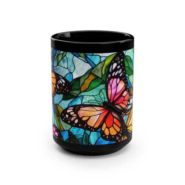 Butterfly Coffee Mug - Etsy