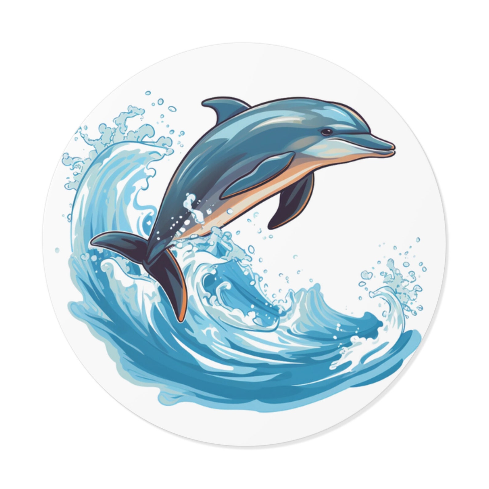 Dolphin Decal, Dolphin Car Decal, Dolphin Sticker, Dolphin Vinyl Decal ...