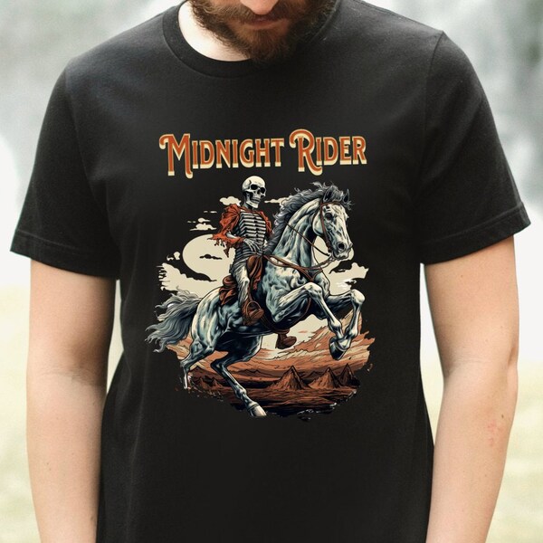Midnight Rider Tshirt - Etsy