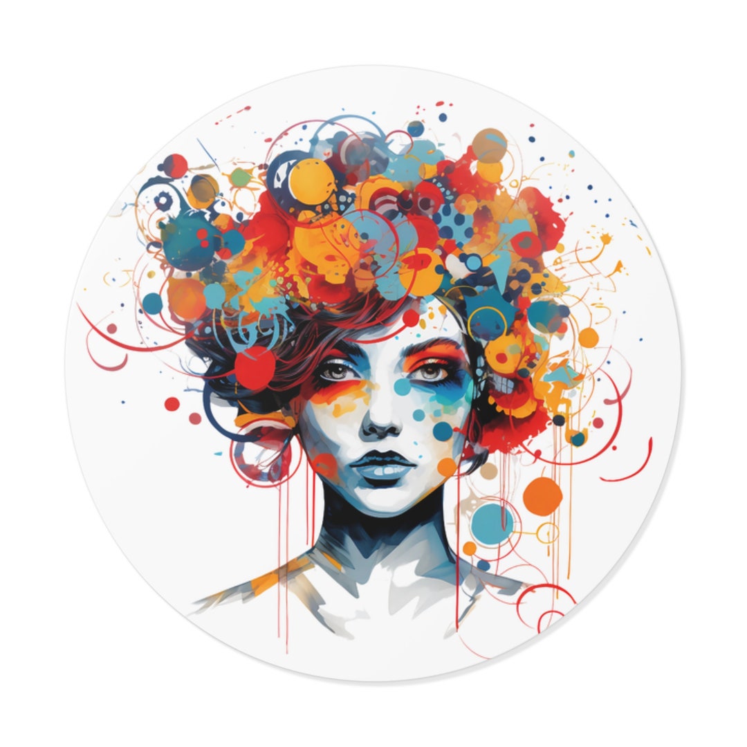 Beautiful Woman Vinyl Decal Sticker Beautiful Woman Car Decal Laptop