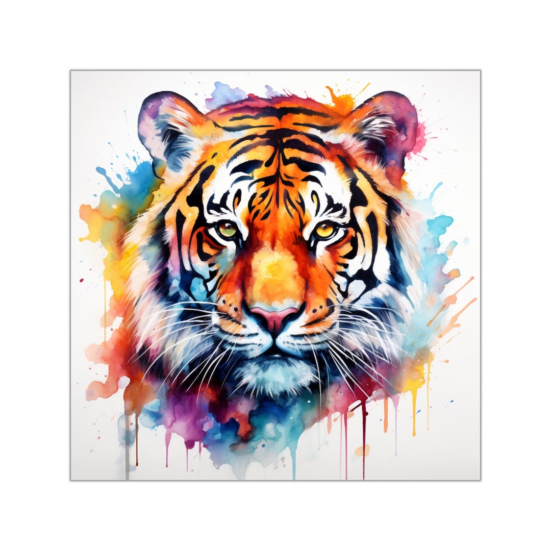 Tiger Decal, Tiger Car Decal, Tiger Head Sticker, Tiger Vinyl Decal ...
