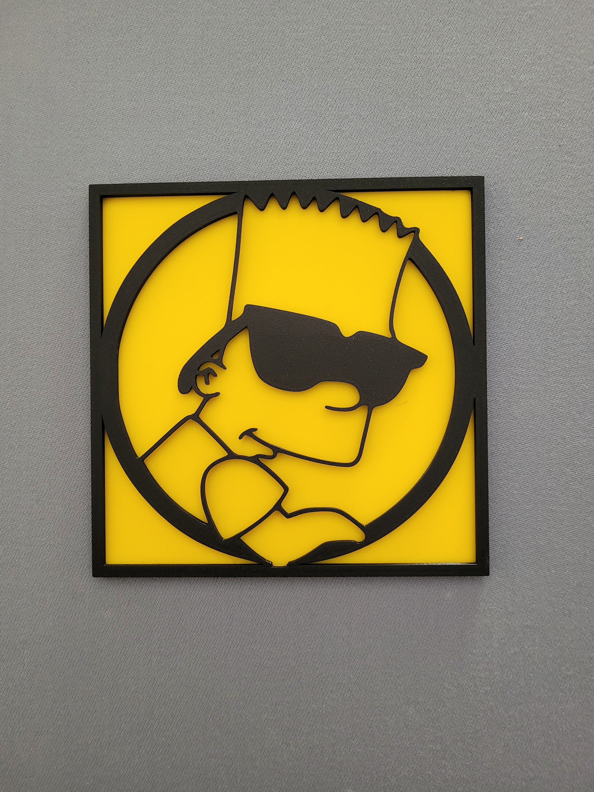 Bart Simpson Decorative Frame - Etsy