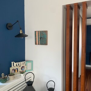 Handmade Rusted Wall Clock | Copper Wall Clock | Oxidized Copper Wall ...