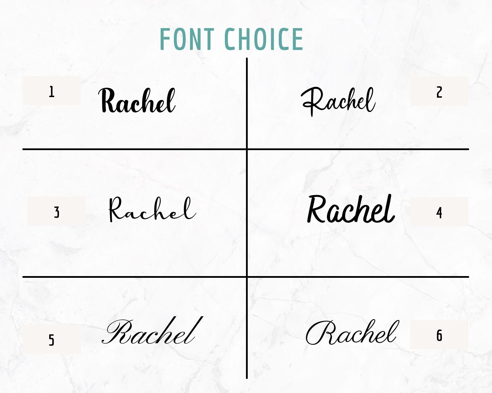 Laser Engraved Names Wedding Place Cards Plate Names for - Etsy