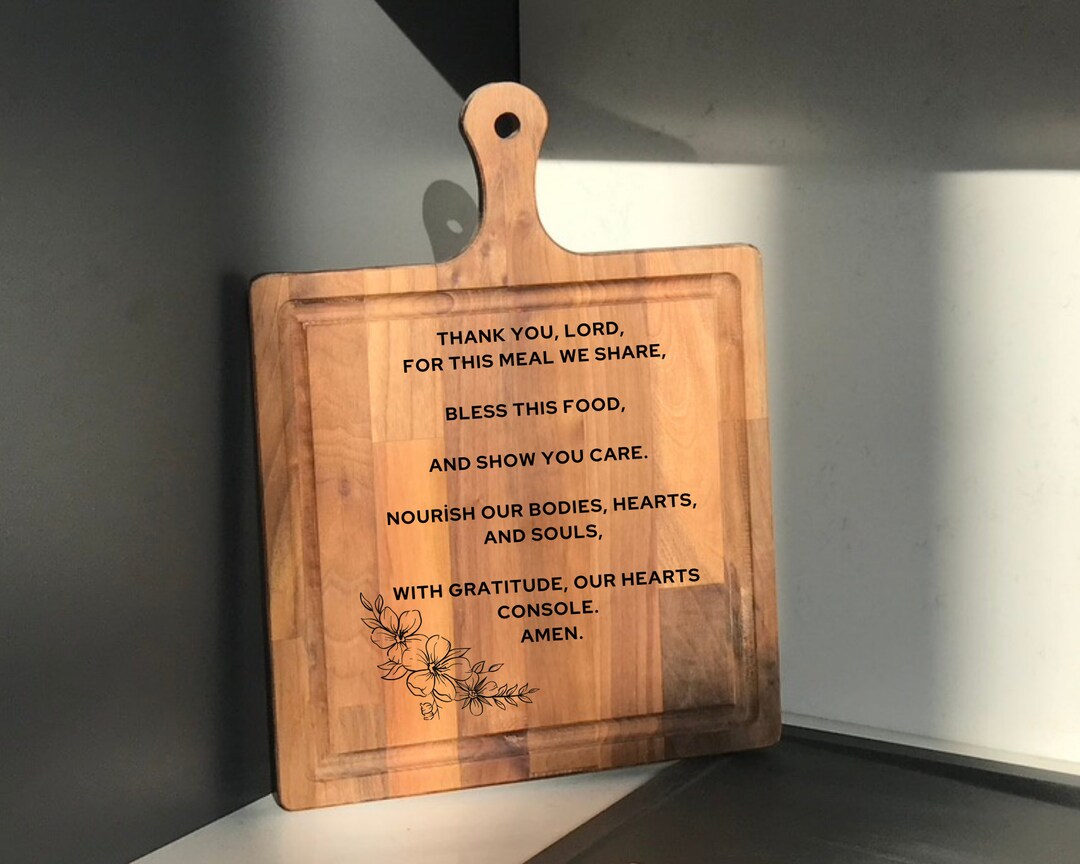 Personalized Cutting Board Communion Religious Gift, Bible Verse Gifts ...