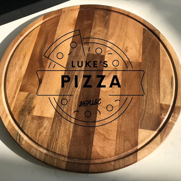 Wooden Pizza Plates - Etsy