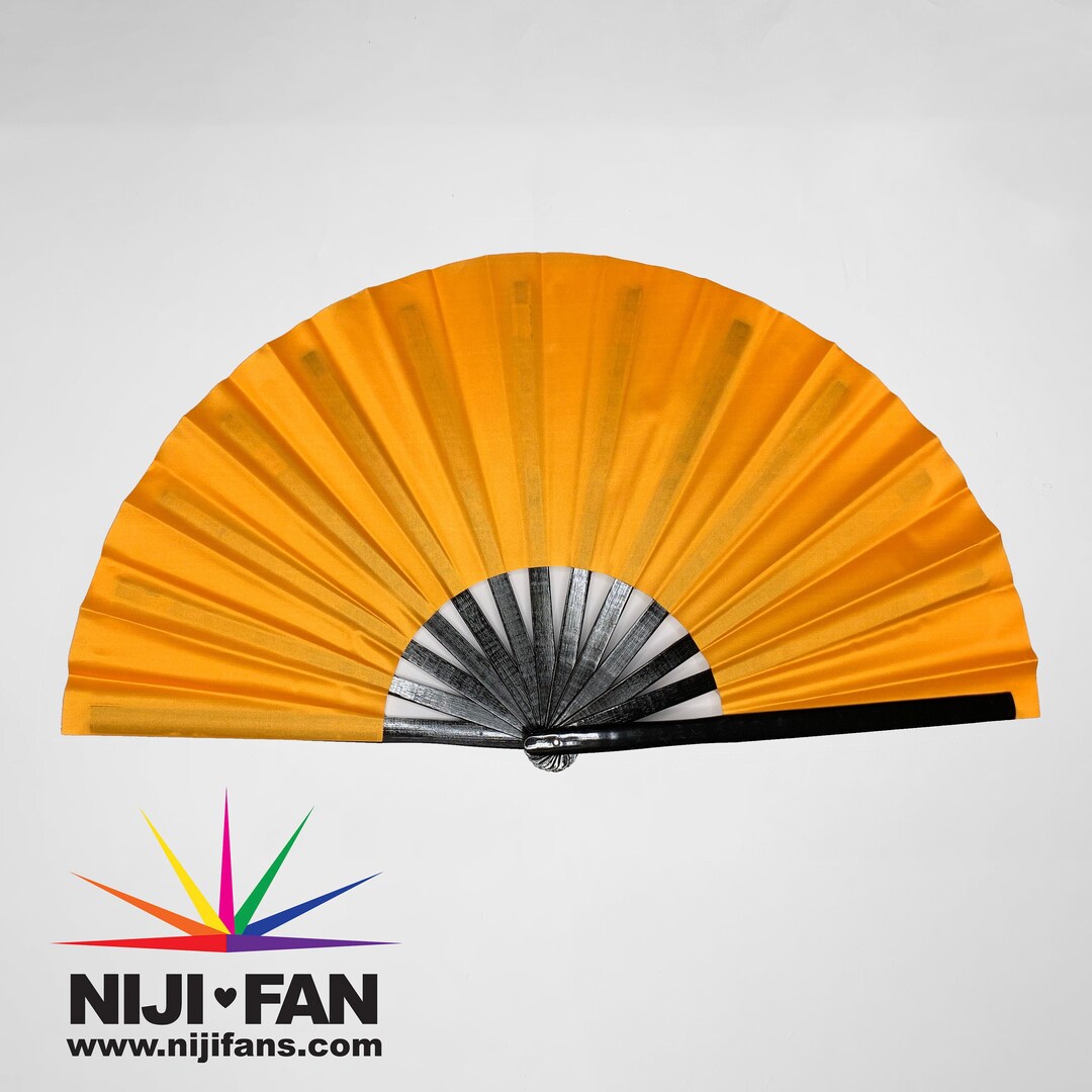 Orange Clack Fan *blacklight Reactive* - Etsy