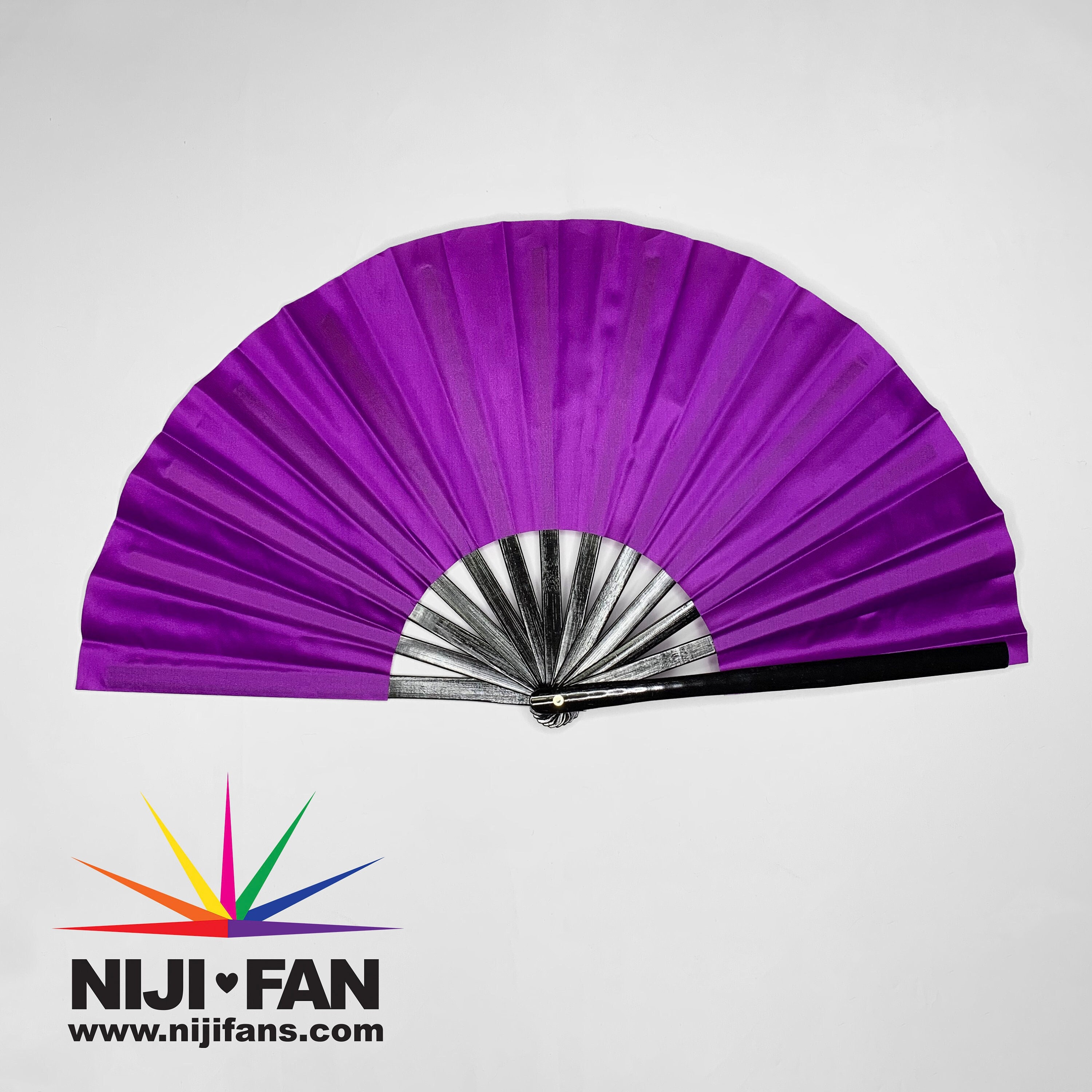 Purple Clack Fan *blacklight Reactive* - Etsy