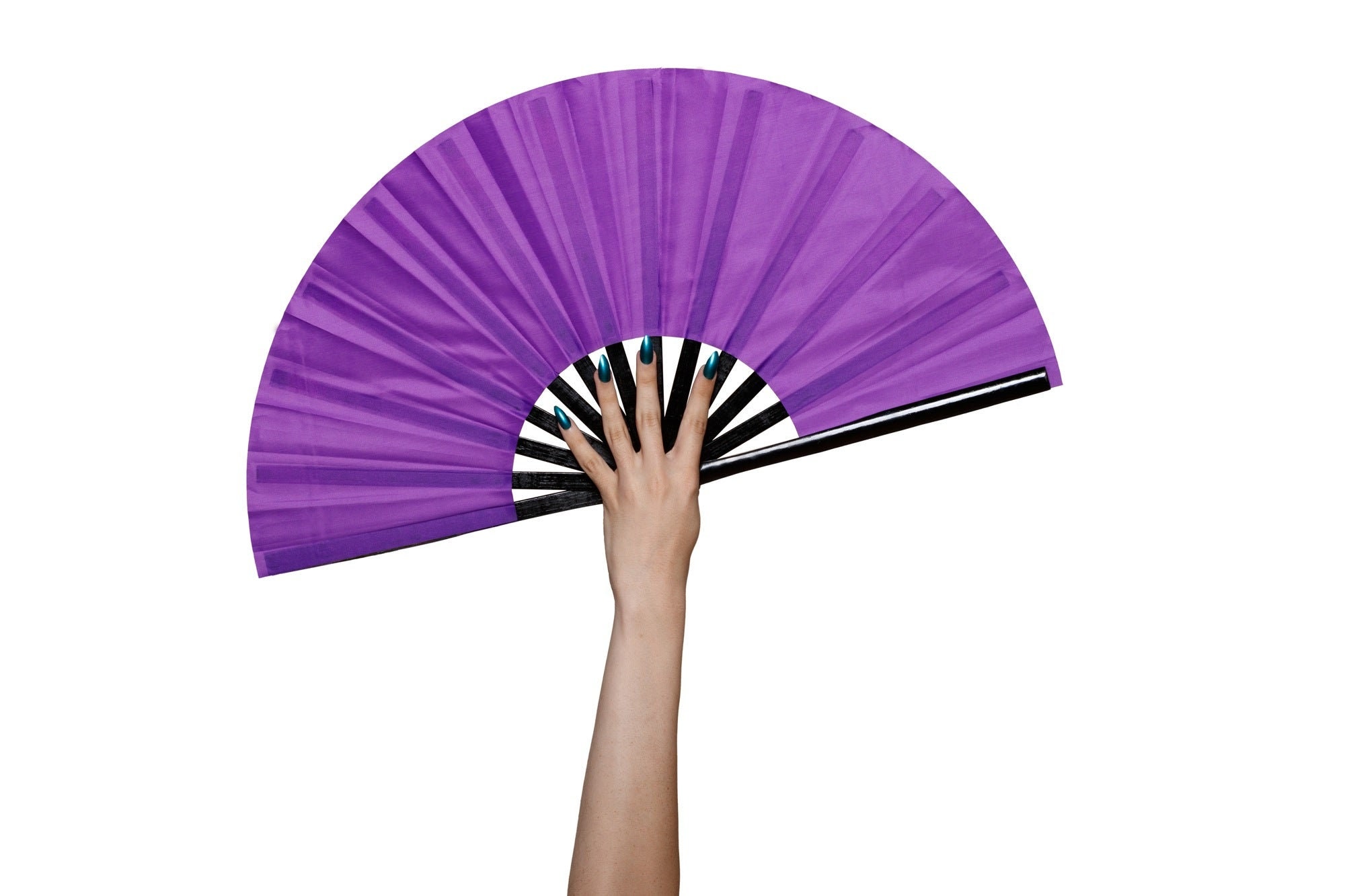 Purple Clack Fan *blacklight Reactive* - Etsy