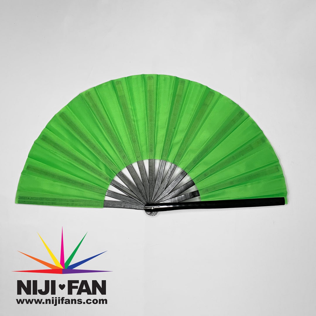 Green Clack Fan *blacklight Reactive* - Etsy