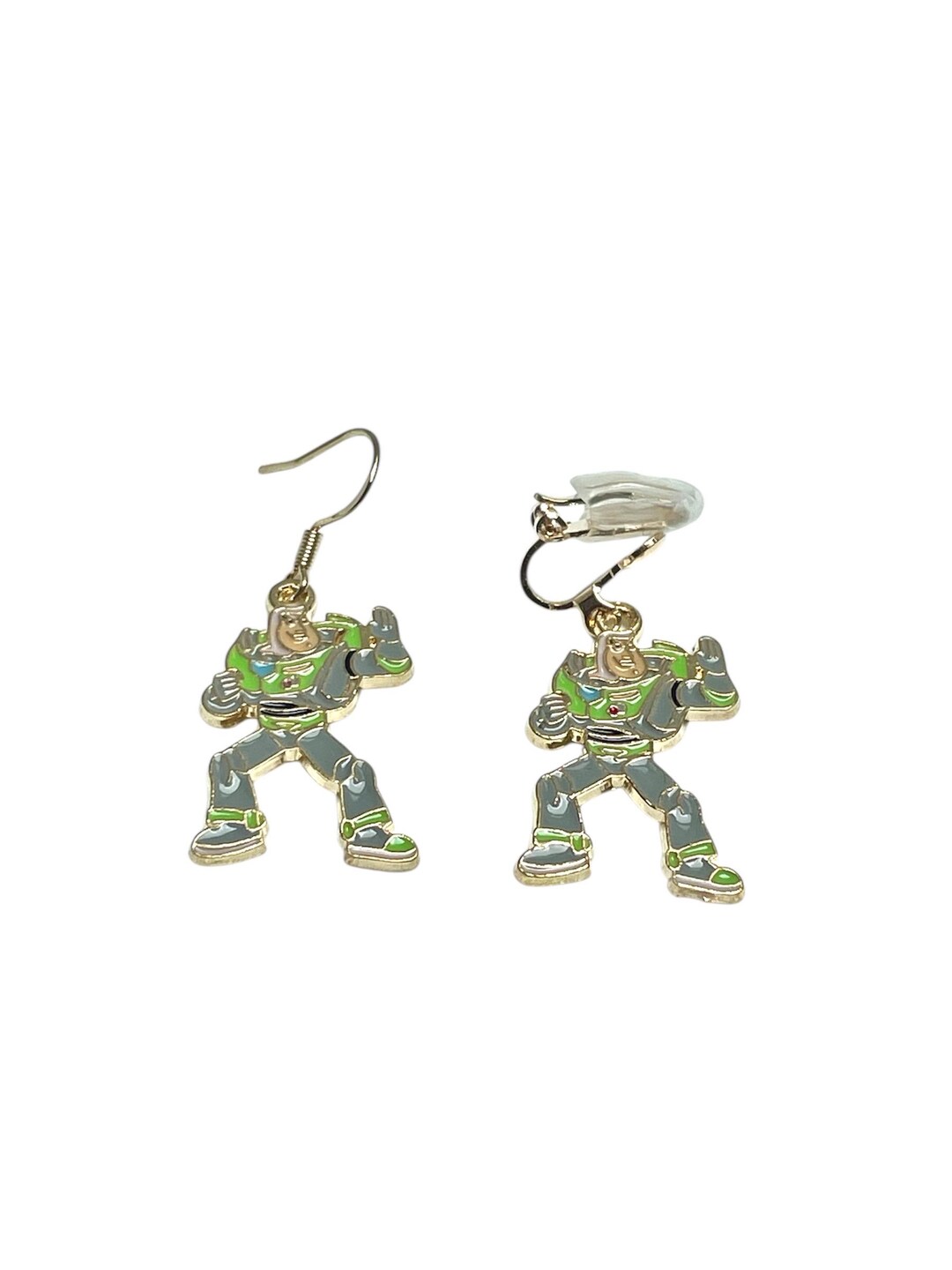 Cartoon Toy Story Inspired Buzz Lightyear Gold Plated Dangle Drop or ...