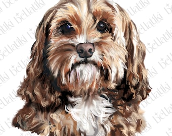 Cockapoo Clip Art - Etsy