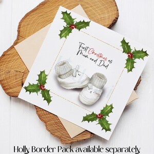 Set of 6 Cute Baby Booties for Clip Art, Scrapbooking, and Sublimation ...