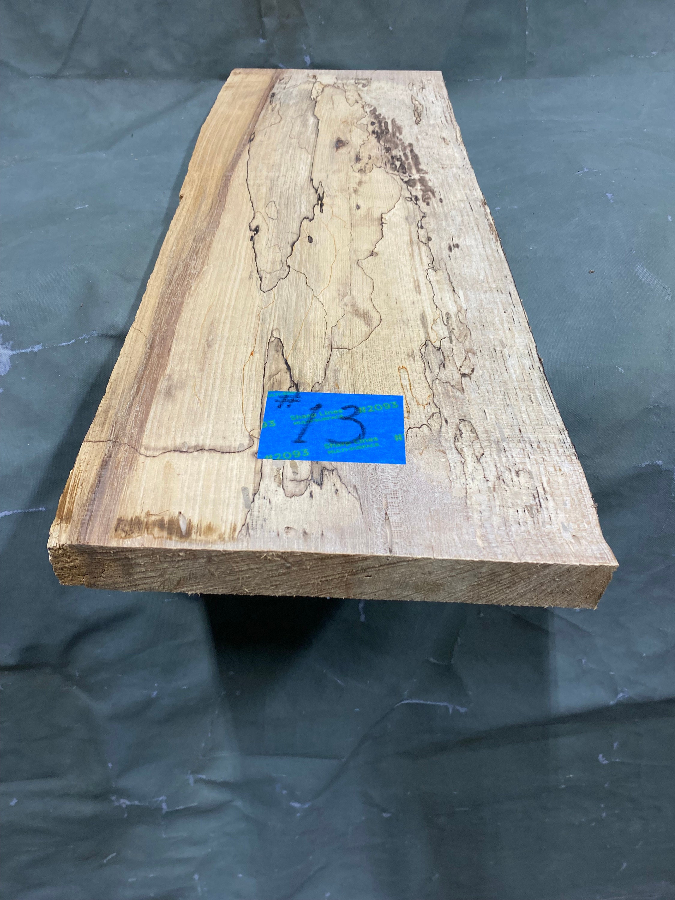 Rough Sawn Spalted Hickory Plank - Etsy