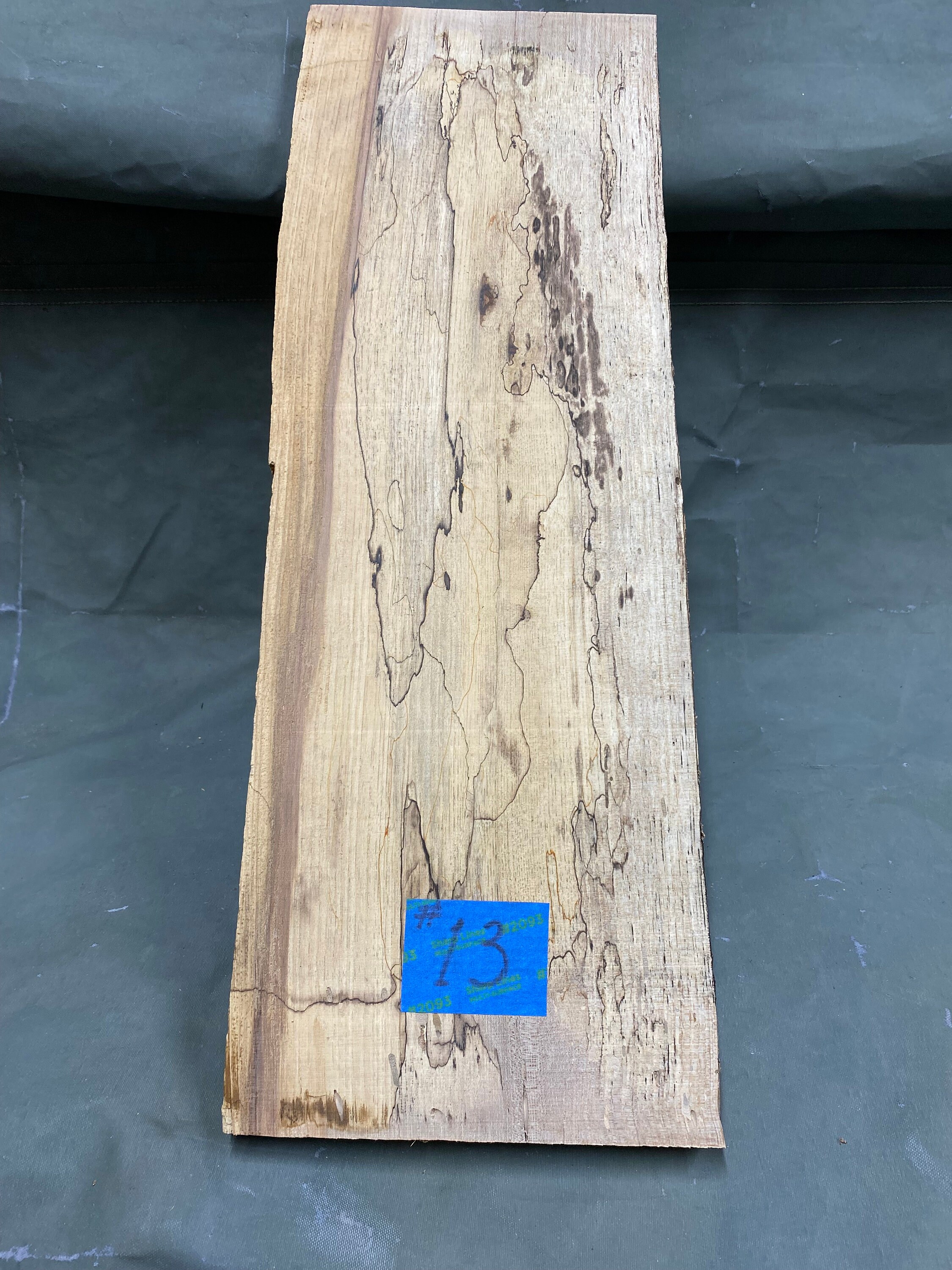 Rough Sawn Spalted Hickory Plank - Etsy