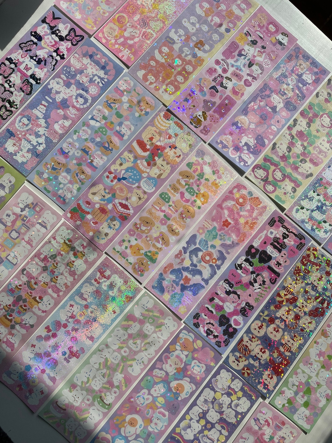 Korean Sticker Sheets Deco Stickers - Etsy