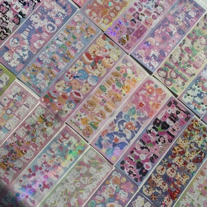 Korean Sticker Sheets Deco Stickers - Etsy