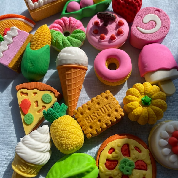 Cute Erasers - Etsy