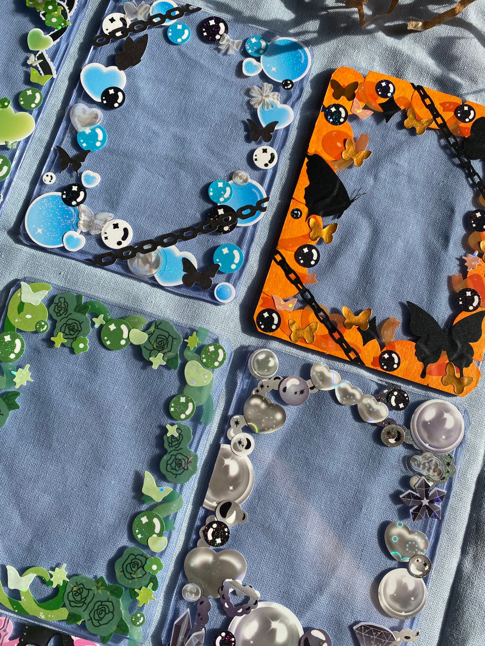 Decorated Toploaders K-pop Deco Kpop Photocard Toploader - Etsy Canada