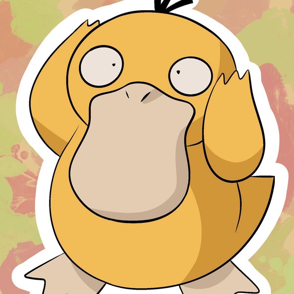Psyduck Sticker - Etsy
