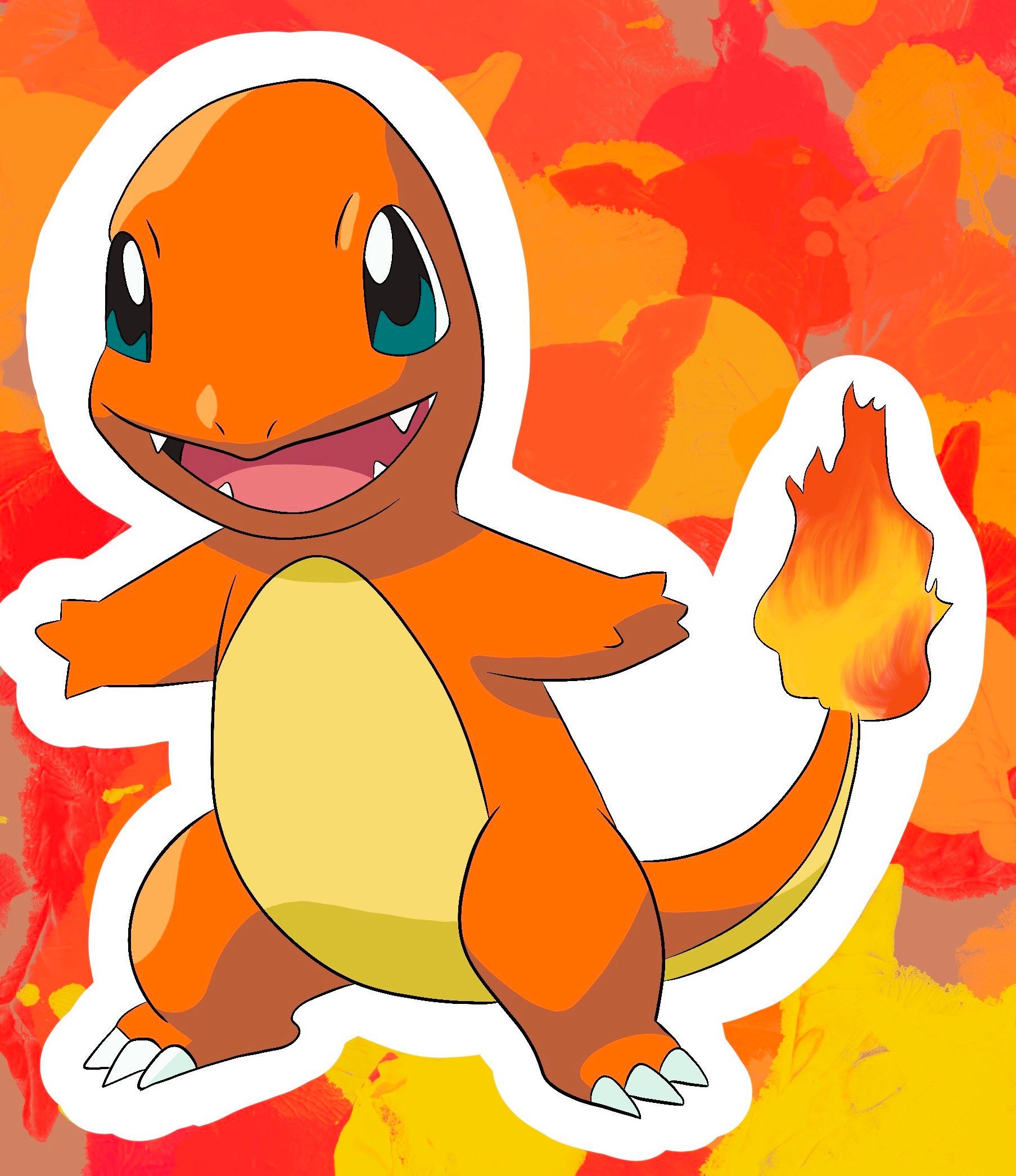 Charmander Waterproof Sticker - Etsy