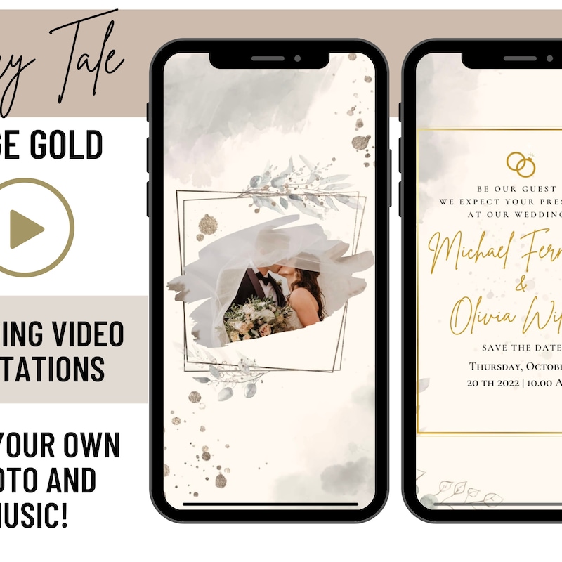 Video Invitation - Etsy