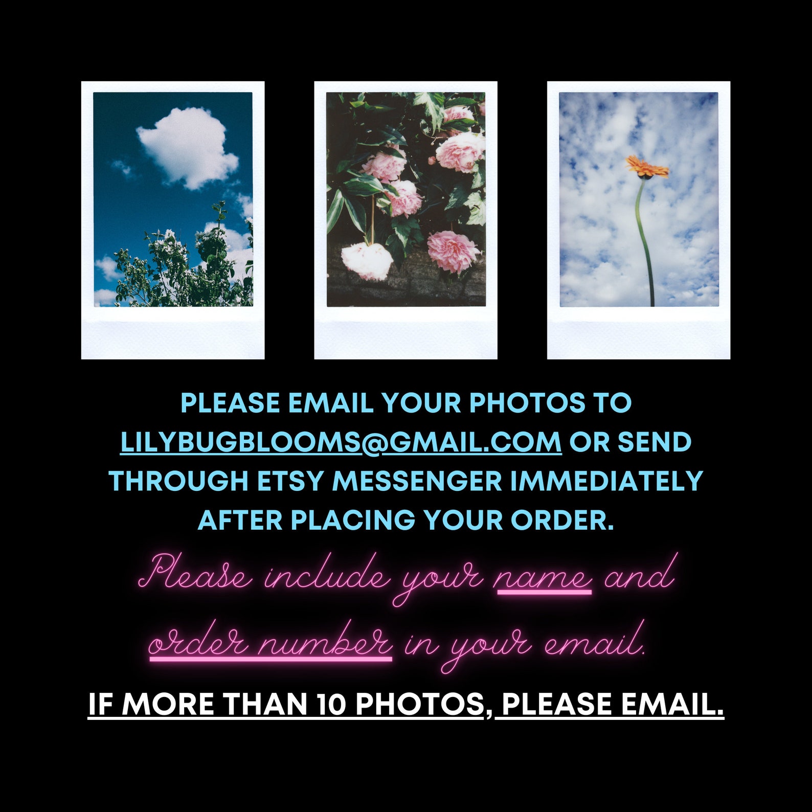Digital Photos Into Real Instant Print Custom Photos Printed - Etsy