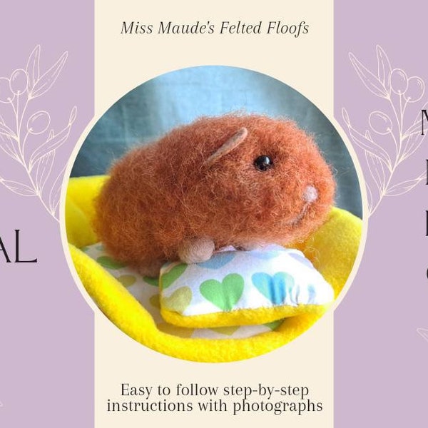 Felt Guinea Pig - Etsy