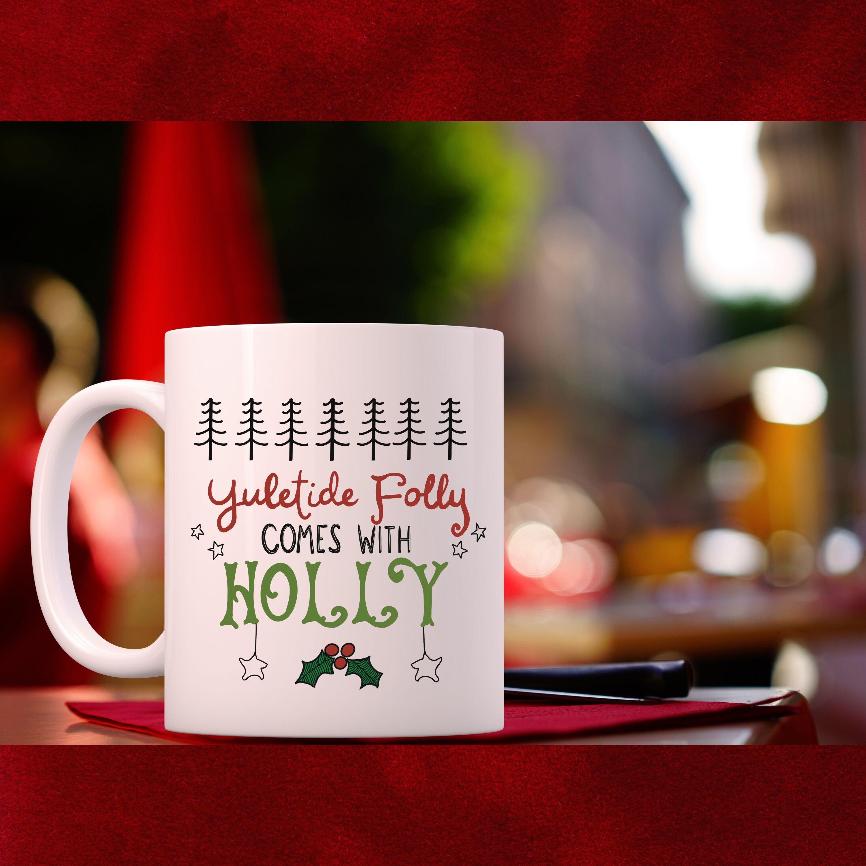 Yuletide SVG, Yule PNG, Yule Lettering, Yuletide Cut File, Happy Yule ...