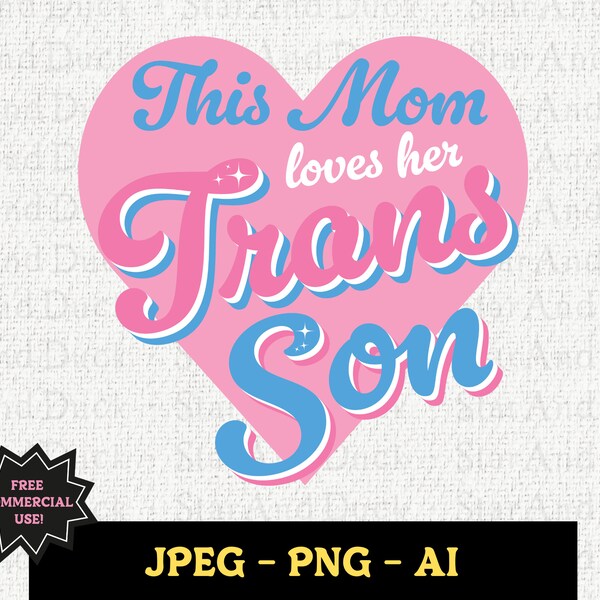 Mom And Son Ai Art Etsy