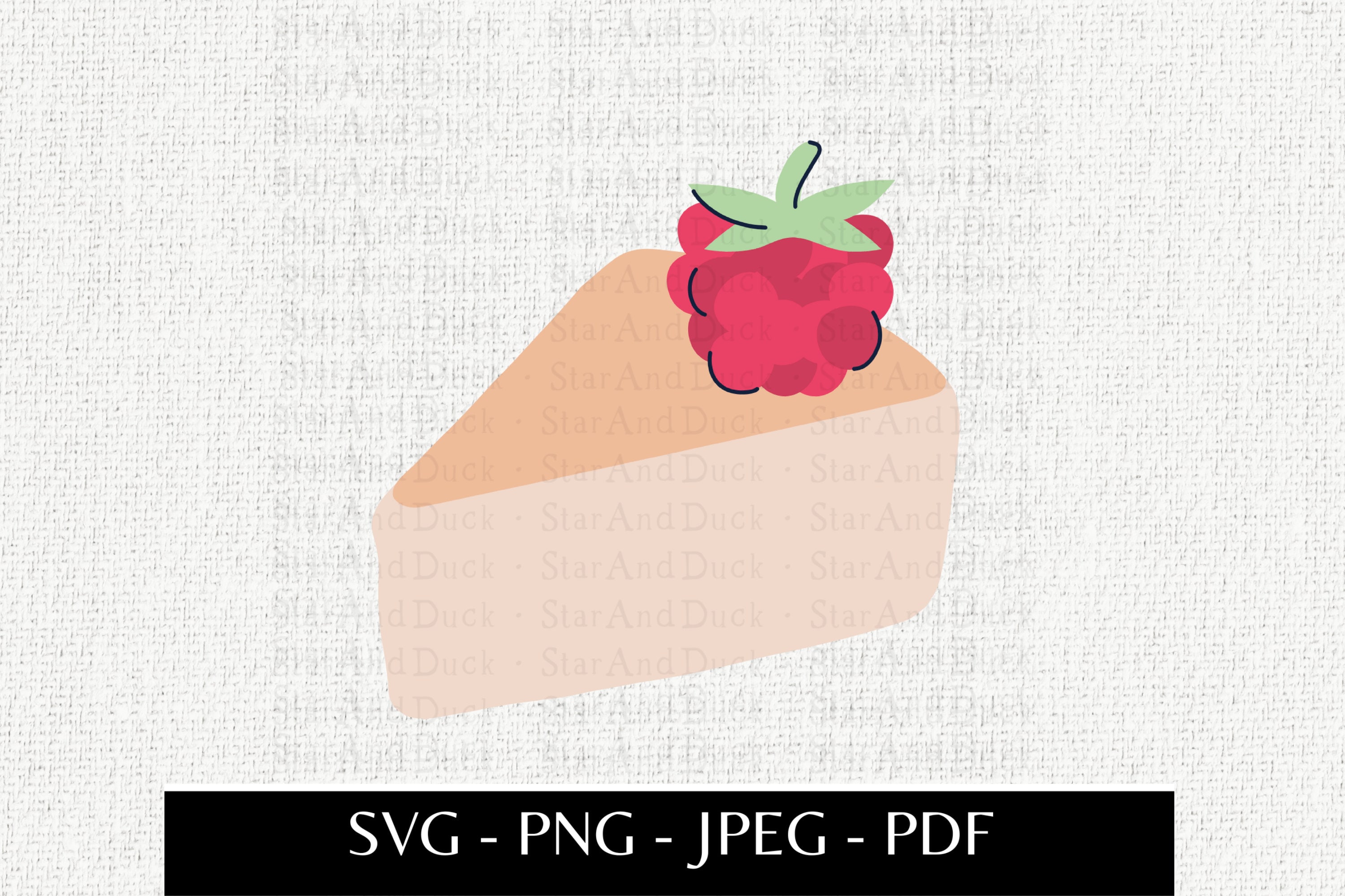 Cheesecake SVG, PNG and More, Raspberry Cheesecake JPG, Cheesecake ...