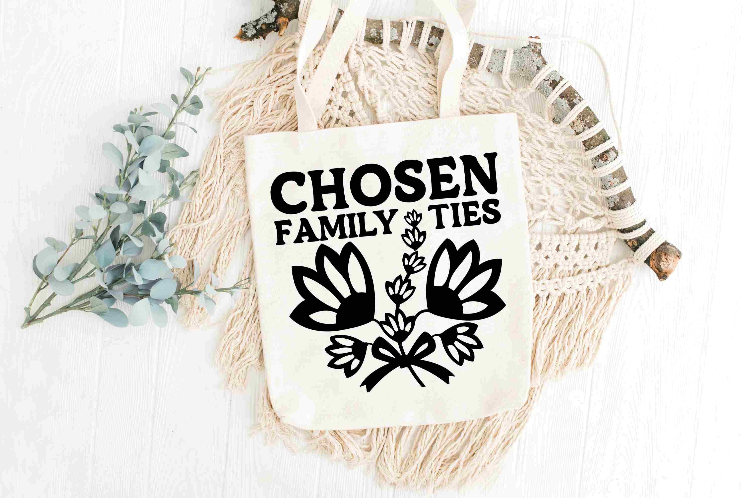 Chosen Family SVG, PNG and Other Files, Chosen Mom SVG, Chosen Parent ...