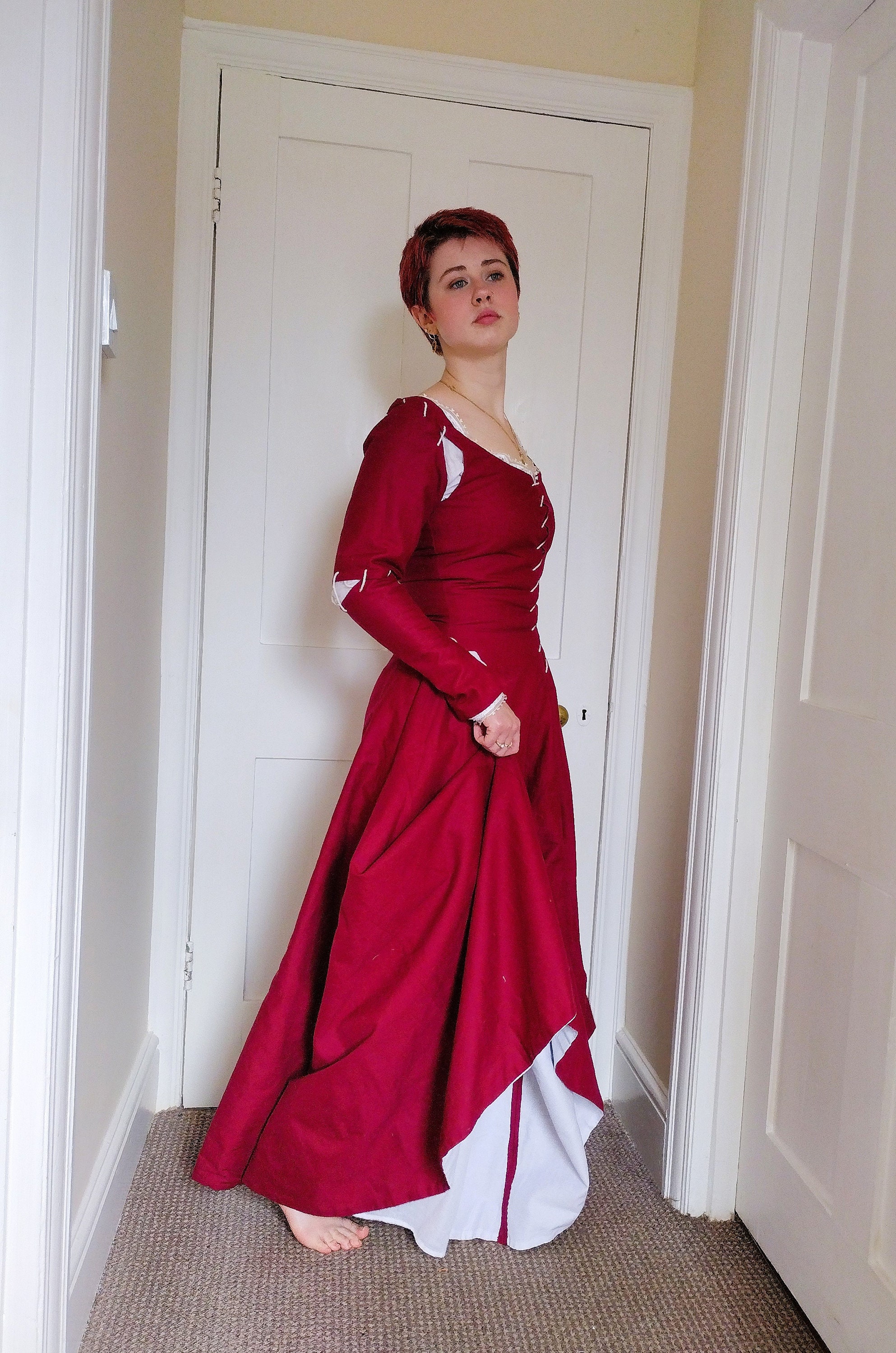 14th Century Kirtle, 14th Century Dress, Medieval Kirtle, Fantasy Dress ...