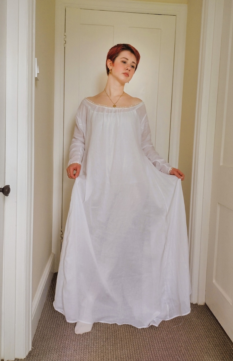 Medieval Shift, Fantasy Shift, Galadriel Shift, White Muslin Shift ...