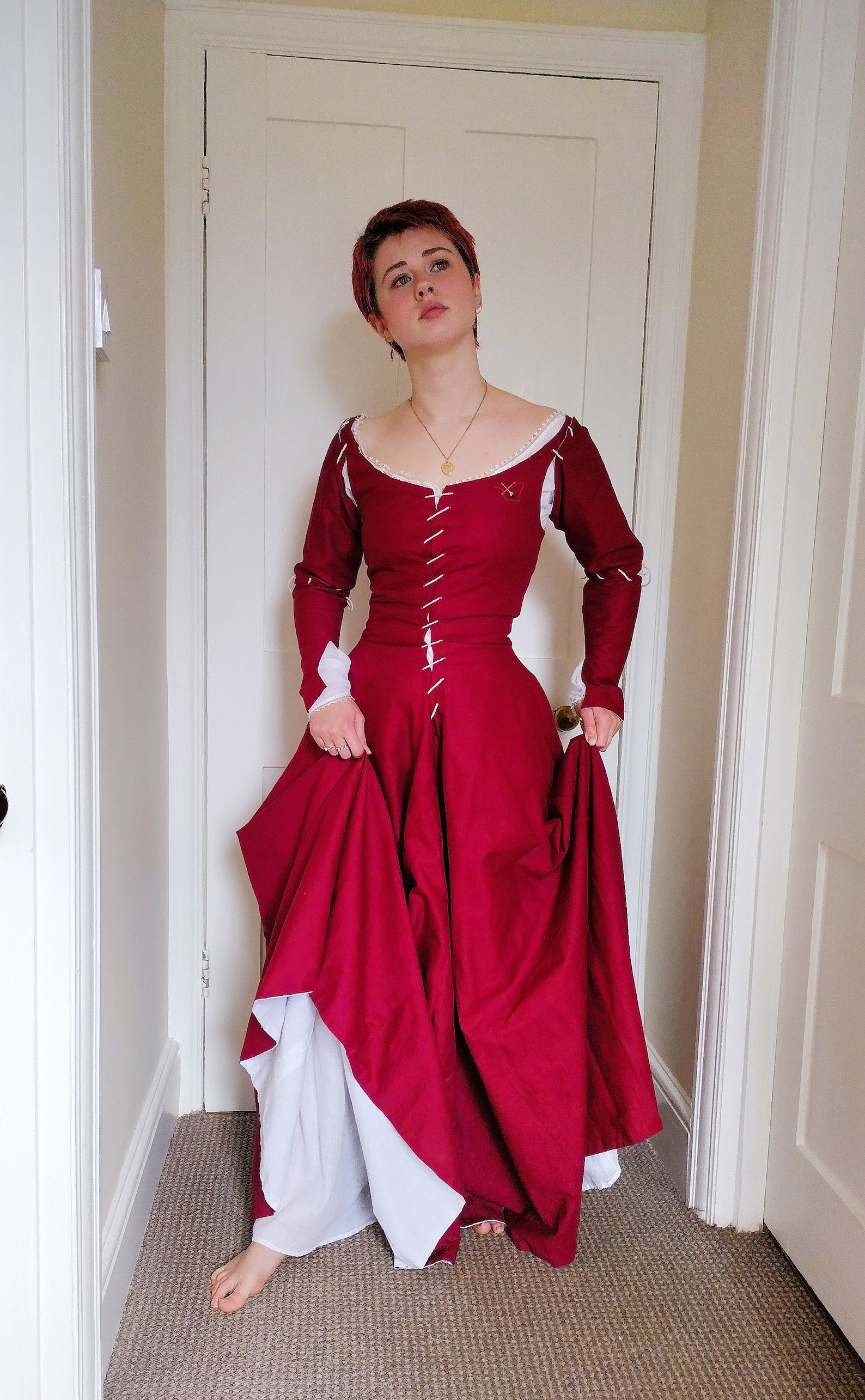 14th Century Kirtle, 14th Century Dress, Medieval Kirtle, Fantasy Dress ...
