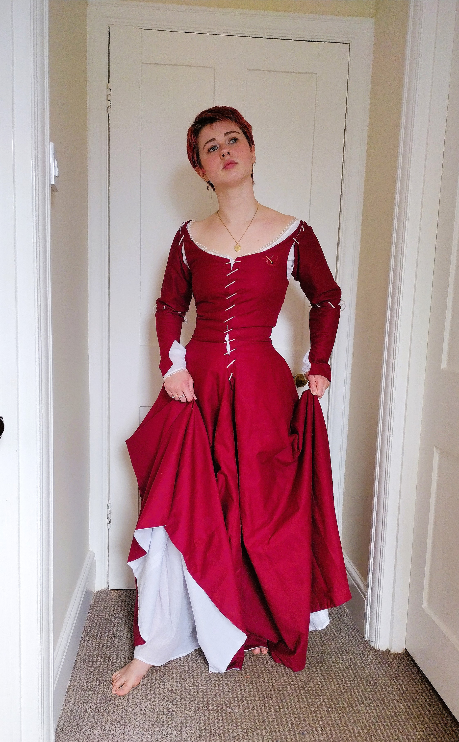 14th Century Kirtle, 14th Century Dress, Medieval Kirtle, Fantasy Dress ...