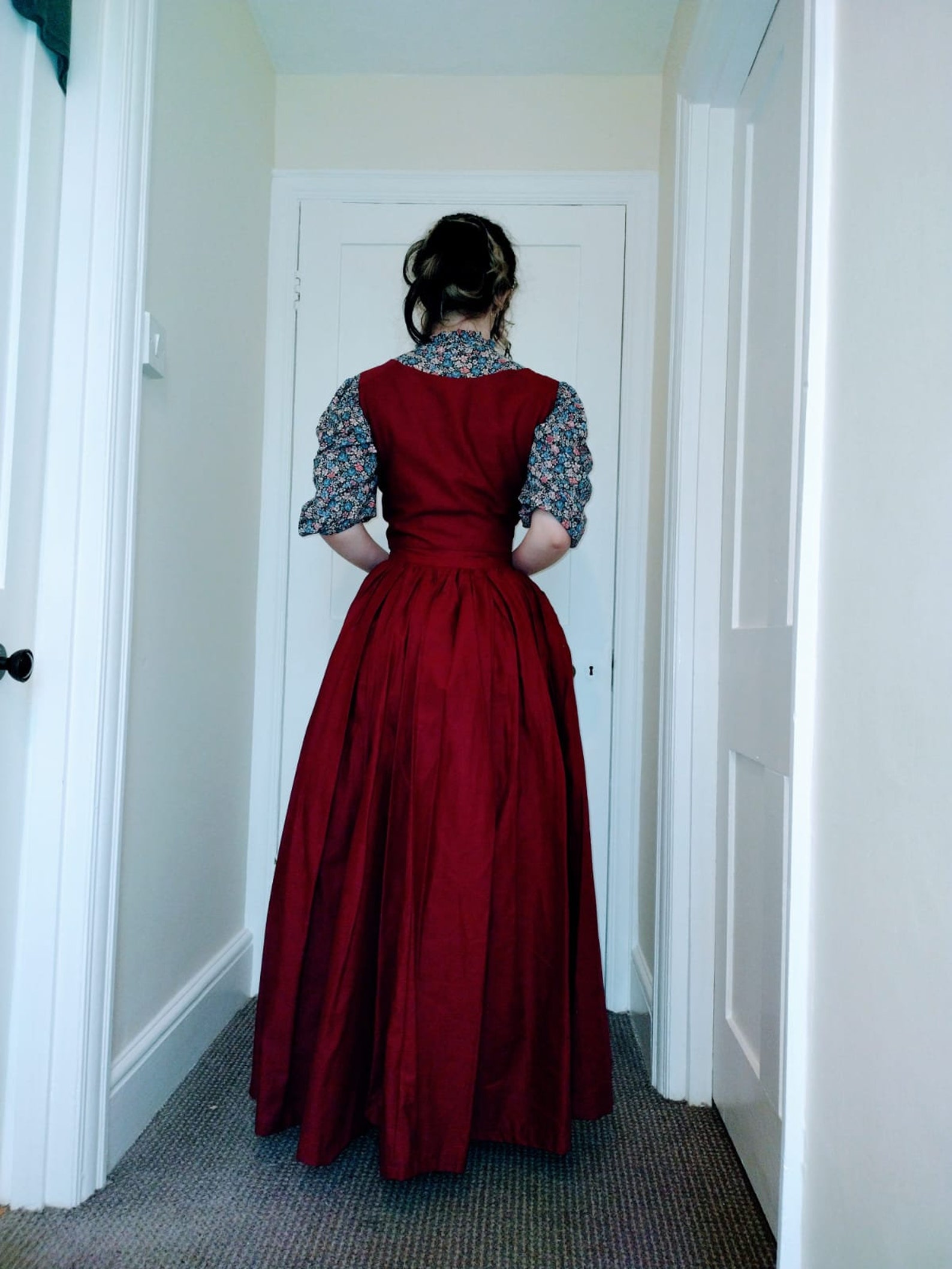 18th Century Inspired Pinafore Dress 100% Cotton Cotton - Etsy