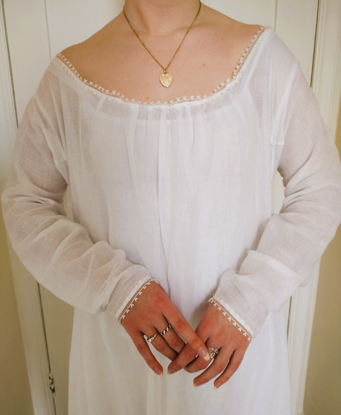 Medieval Shift, Fantasy Shift, Galadriel Shift, White Muslin Shift ...